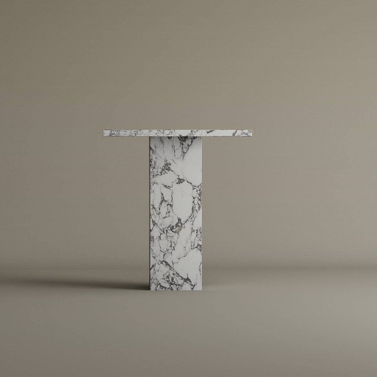 Monolith Calacatta Viola Marble Side Table – Travertable